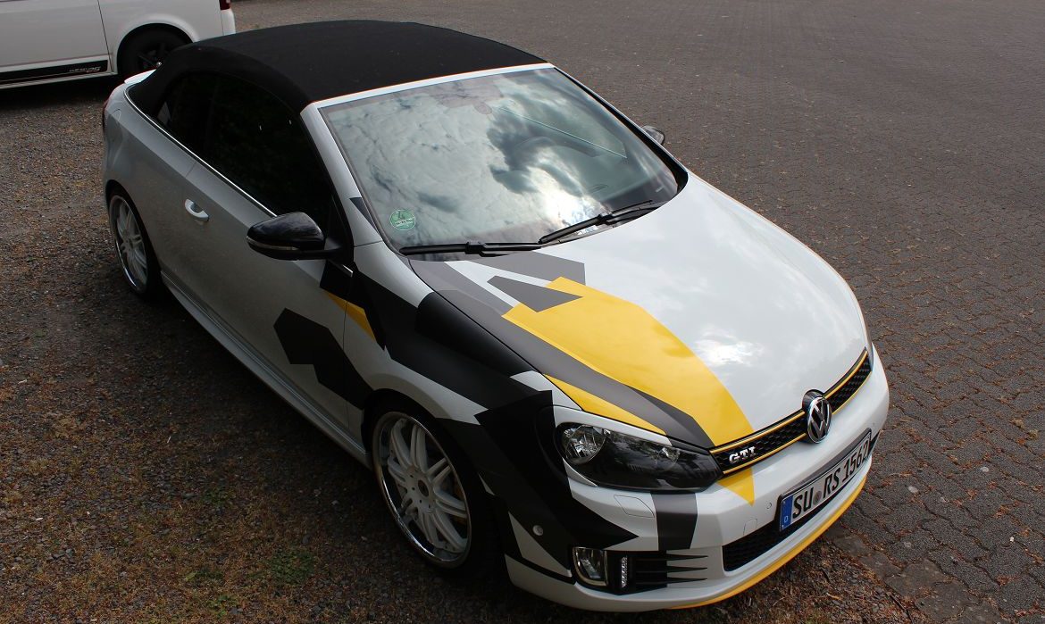 Golf 6 Foliert